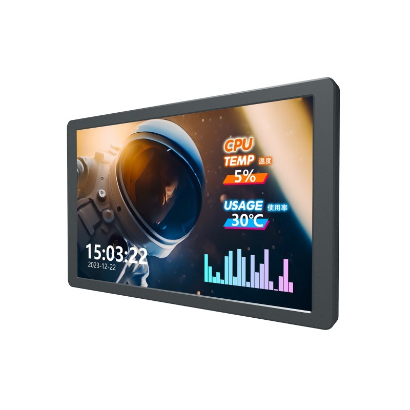 Waveshare 8 Inch USB Monitor, AIO LCD Screen grey - display for ...