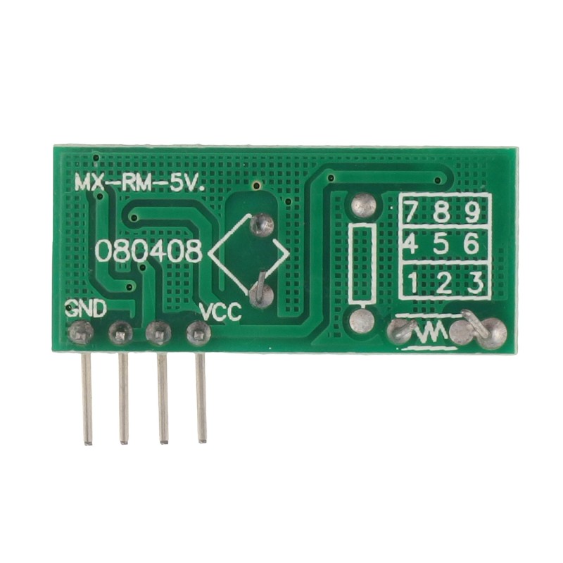 Moduł radiowy RF 433MHz na pasmo ISM nadajnik + odbiornik - sklep Kamami