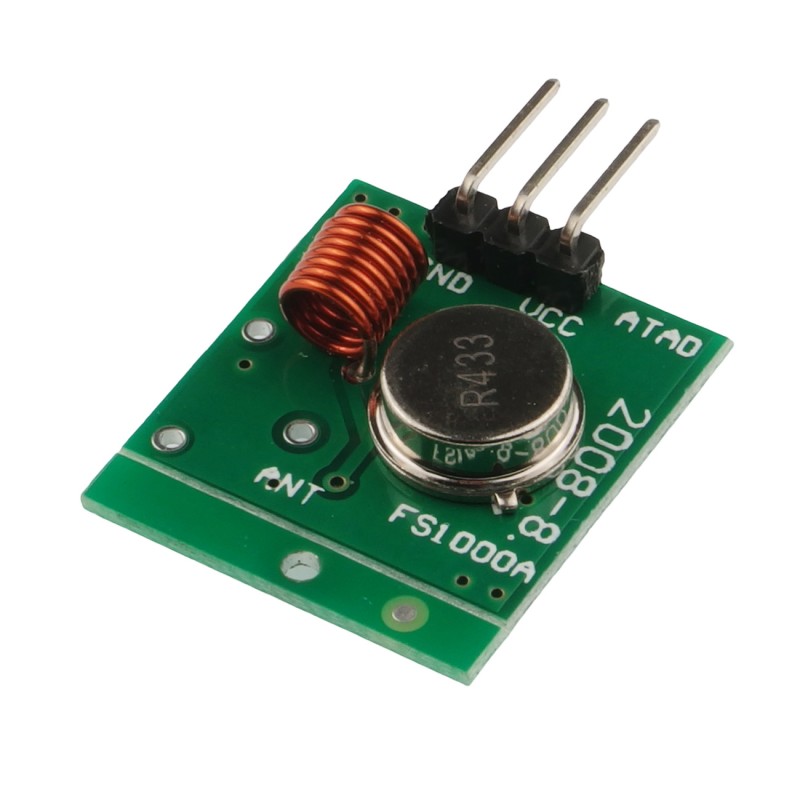 Radio module 433MHz RF for ISM band transmitter + receiver - Kamami on ...