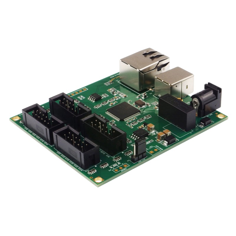 Numato Lab NLETHGC032-HT - 32-channel pluggable GPIO Ethernet, header ...