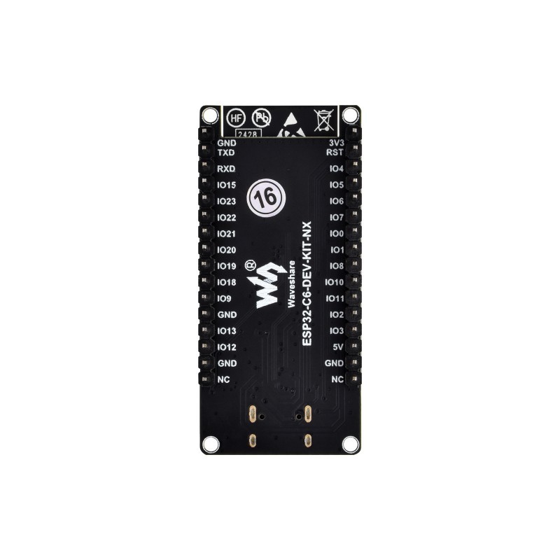 Waveshare ESP32-C6 Microcontroller, WiFi 6 Development Board – Wi-Fi 6 development board with ...