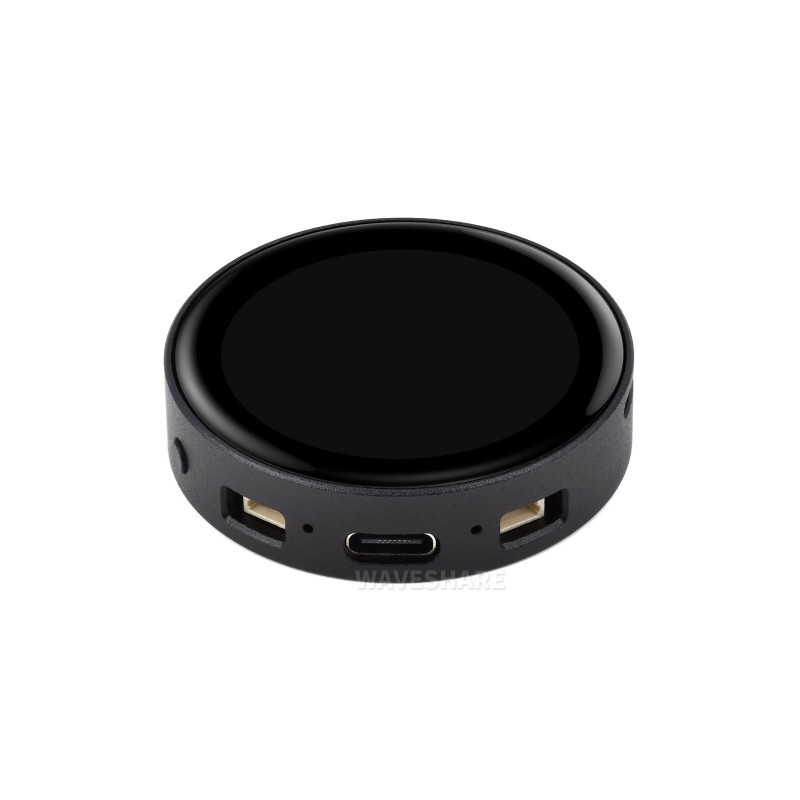 ESP32-S3 development board with 1.43″ AMOLED display 466×466 and metal ...