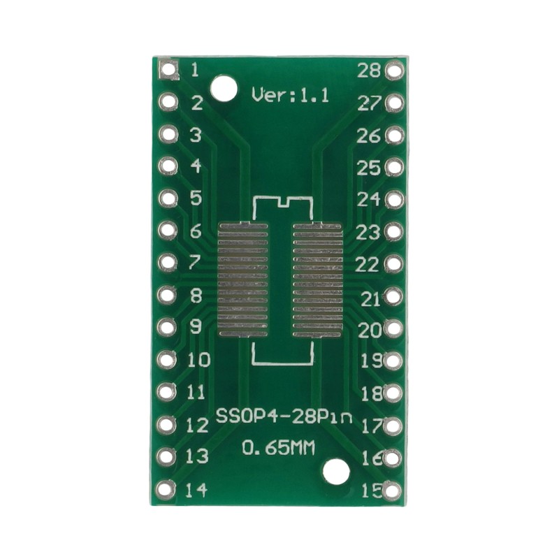 Adapter PCB SOP28 na DIP28 - sklep Kamami