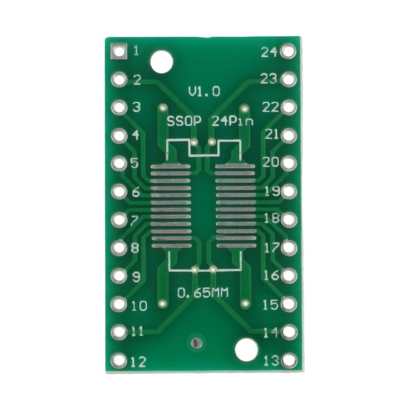 SOP24 PCB adapter for DIP24 - Kamami on-line store