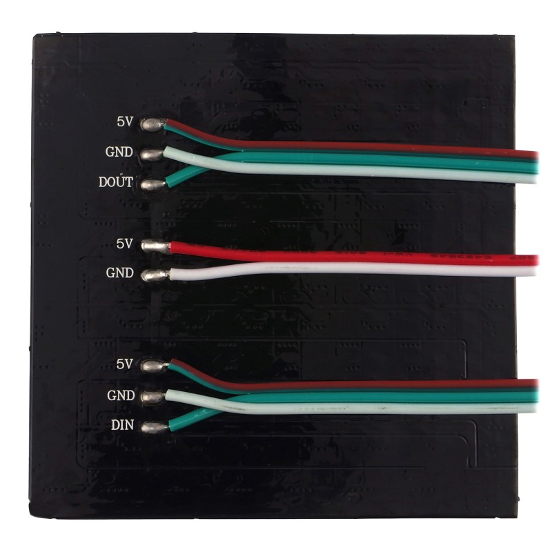 Flexible 8x8 LED Matrix with WS2812B LEDs - Kamami on-line store