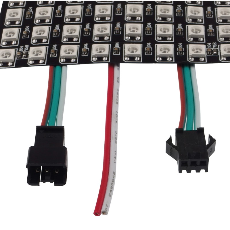 Flexible 8x8 LED Matrix with WS2812B LEDs - Kamami on-line store