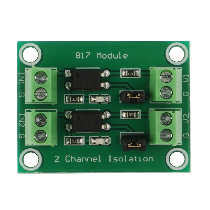 PC817 module with two optocouplers - Kamami on-line store