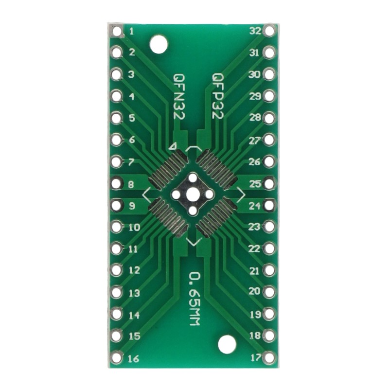 Adapter PCB QFN32/QFP32 na DIP32 - sklep Kamami