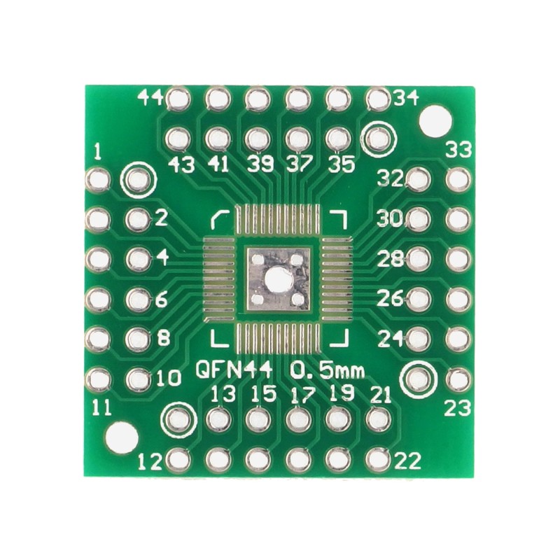 Adapter PCB QFP44/LQFP48 na DIP44/DIP48 - sklep Kamami