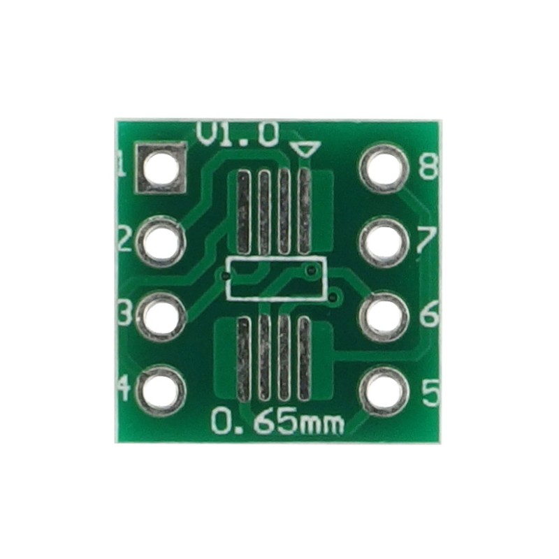 SOP8 / SOIC8 PCB adapter for DIP8 - Kamami on-line store