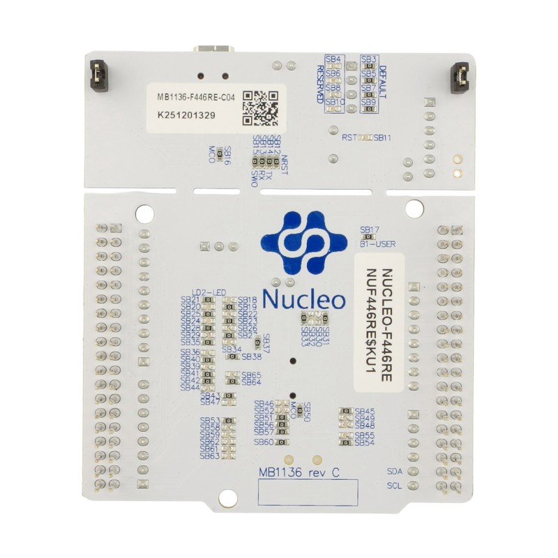 NUCLEO-F446RE - STM32 Nucleo-64 development board with STM32F446RET6 MCU - Kamami on-line store
