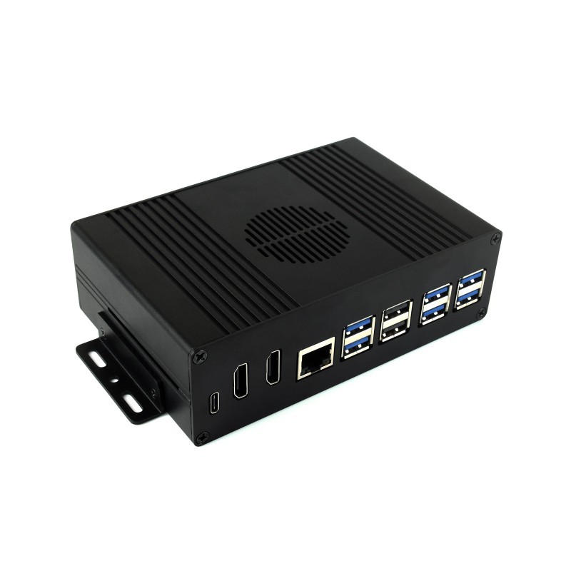 All-in-One BOX-B mini-computer for Raspberry Pi 5 with PCIe adapter for ...