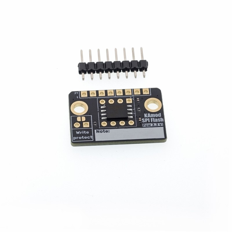 KAmod SPI Flash 16MB – Module with W25Q128 Non-Volatile Flash Memory ...