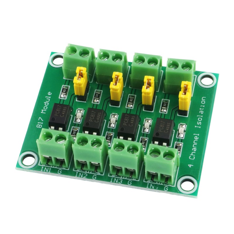 PC817 module with 4 optocouplers - Kamami on-line store