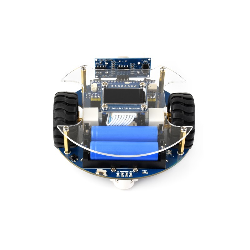 Pico2Go-Kit-EU - a kit for building a mobile robot with an RP2350-Plus ...