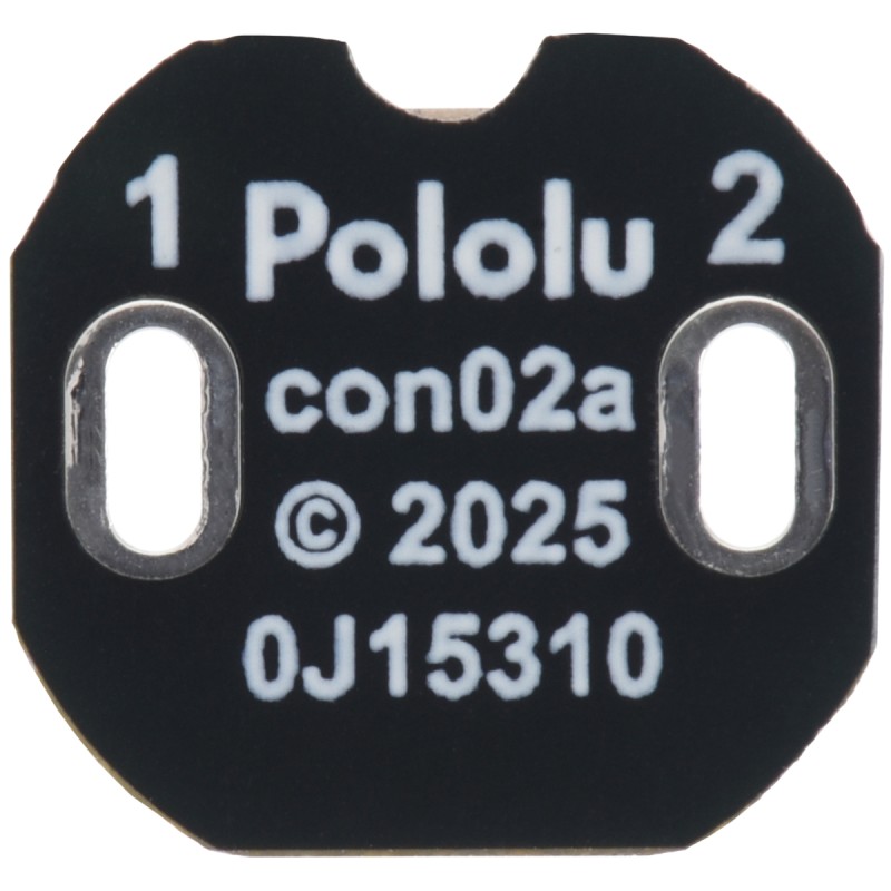 JST SH-Style Connector Board for Micro Metal Gearmotors, 2-Pin, Side ...