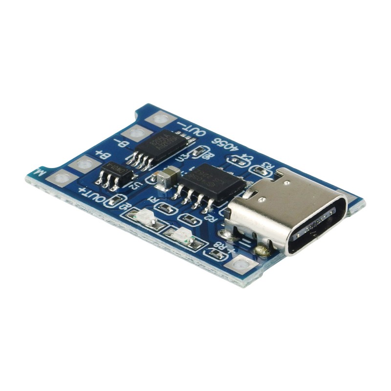 TP4056 li-ion USB type C 1A charger module with protection - Kamami on ...