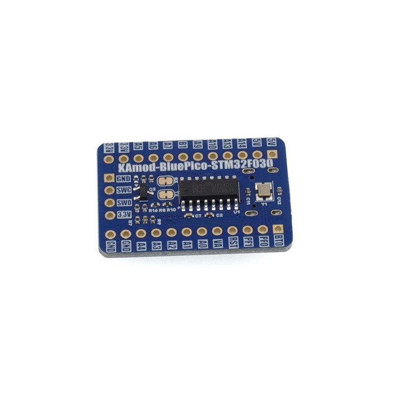 KAmod BluePico STM32F030 – Evaluation Board with STM32F030F4P6 Cortex-M0 Microcontroller ...