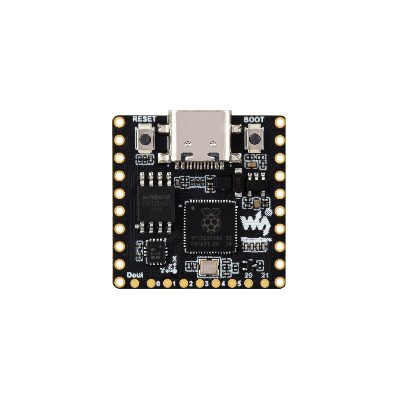 Waveshare 32225 – RP2350 Microcontroller Development Board with LED ...