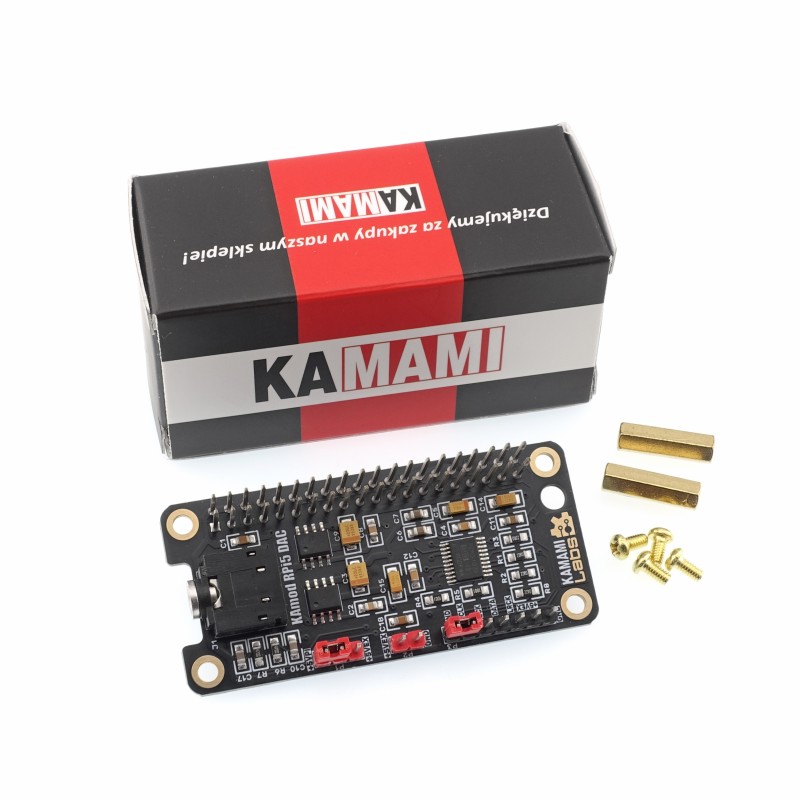 KAmodRPi5 DAC - Audio DAC I2S dla Raspberry Pi z układem PCM5102 ...