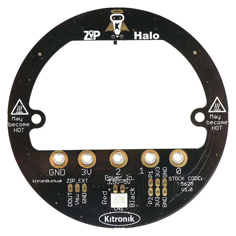 Kitronik ZIP Halo - LED ring for BBC micro:bit - Kamami on-line store