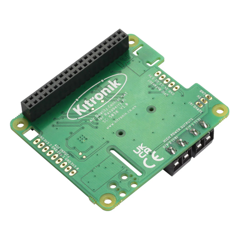 Kitronik Air Quality and Environmental Control HAT - air quality sensor ...