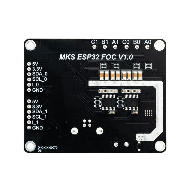 Makerbase MKS ESP32 FOC - dual-channel BLDC brushless motor controller ...