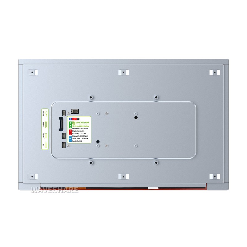 13.3-inch HDMI monitor with touch panel and metal enclosure – Waveshare ...