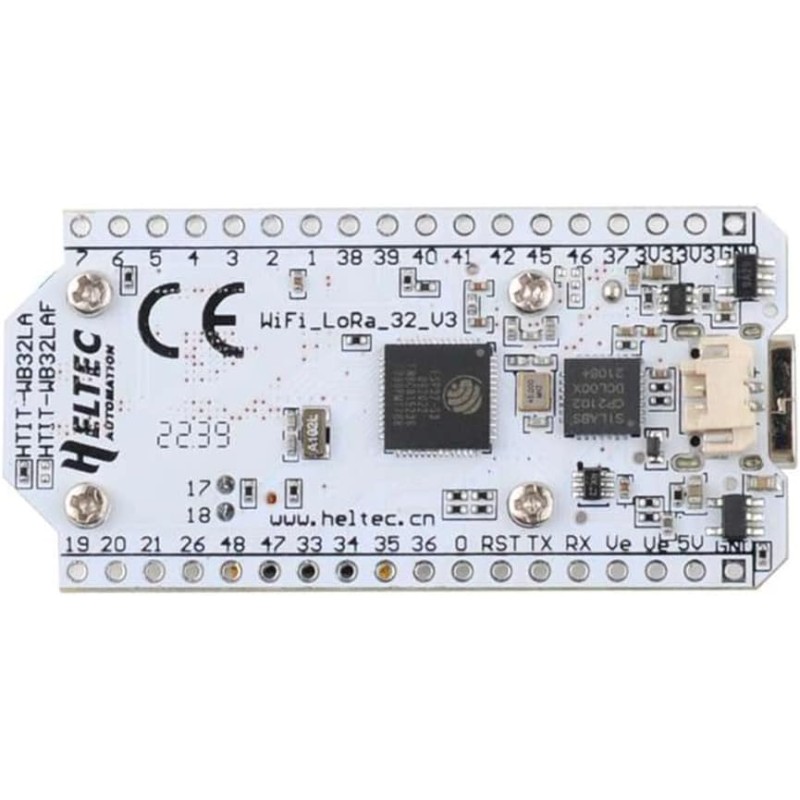 Lora32-V3 - development board with Lora SX1262 module and OLED display ...