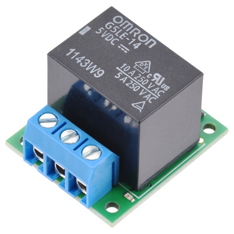 Basic SPDT Relay Carrier - module with SPDT 5VDC relay - Kamami on-line ...