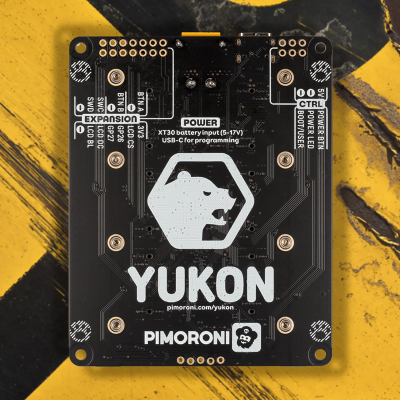 Pimoroni Yukon - development platform with RP2040 microcontroller ...
