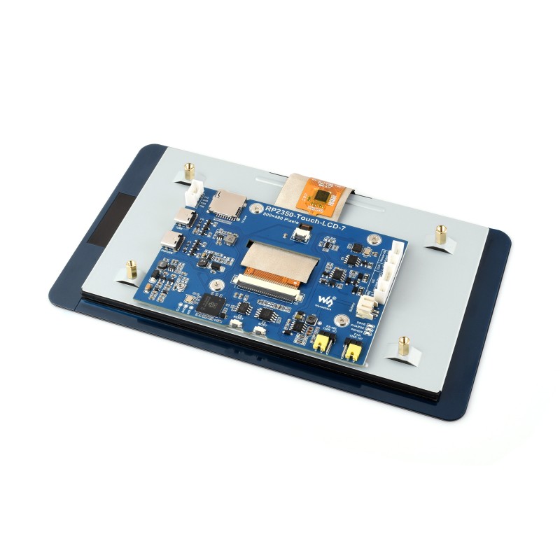 RP2350 7-inch LCD Development Board 800x480 with touch support ...