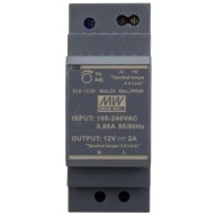 HDR-30-12 - DIN rail switching power supply 12V 30W - Kamami on-line store