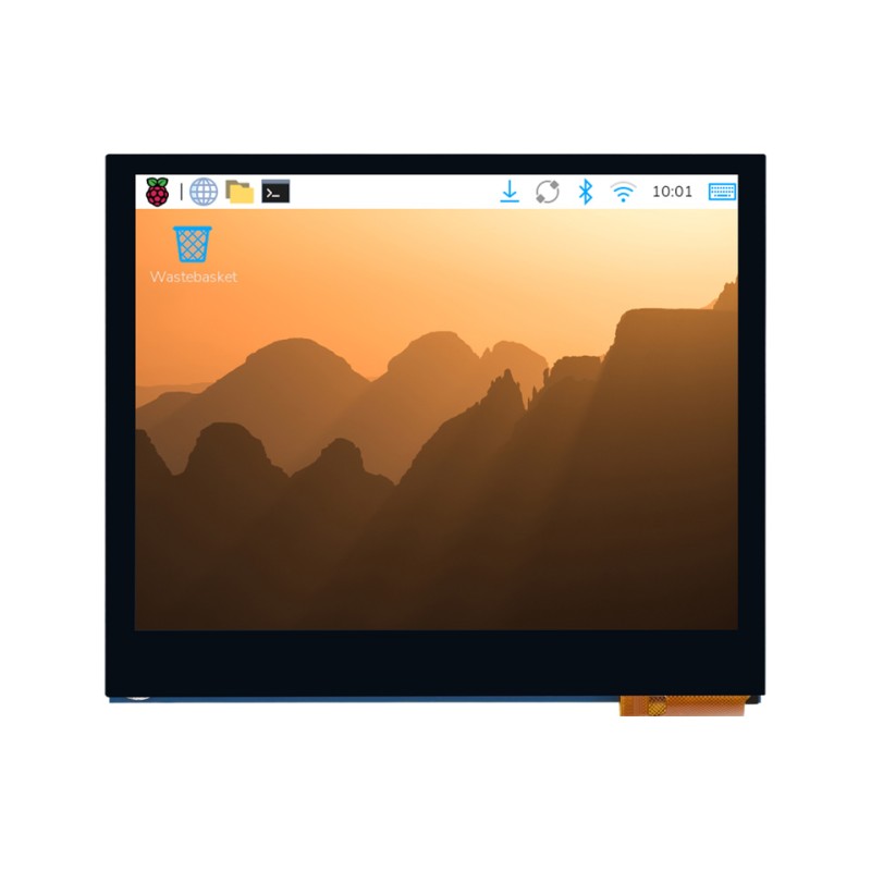 DSI Touch Display 3.5″ 640 × 480 for Raspberry Pi - Waveshare 33086 ...