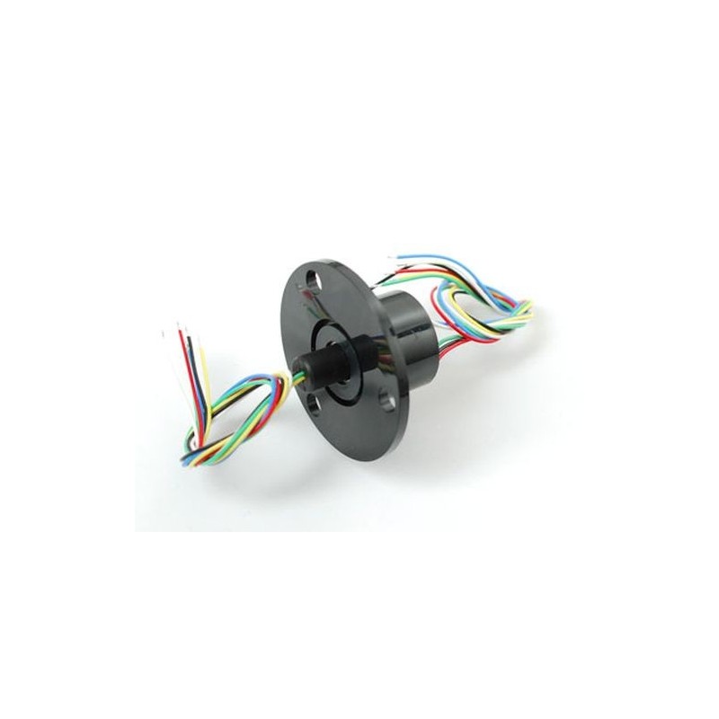 Slip Ring with Flange - 6-wire 240V/2A Rotary Connector - Kamami on ...