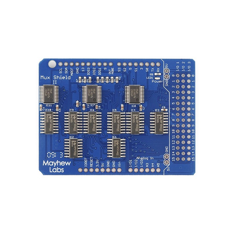 Mux Shield II - ekspander I/O dla Arduino - sklep Kamami