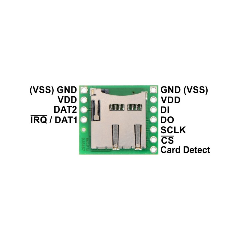 Polol microSD card reader module - Kamami on-line store