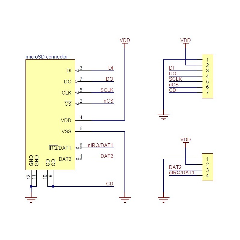 Microsd Card Pinout Features Datasheet 47 Off 