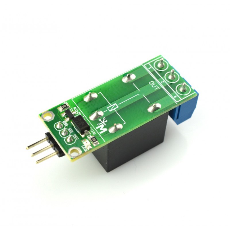 MOD-03.Z - Executive module with Modular relay 10A - Kamami on-line store