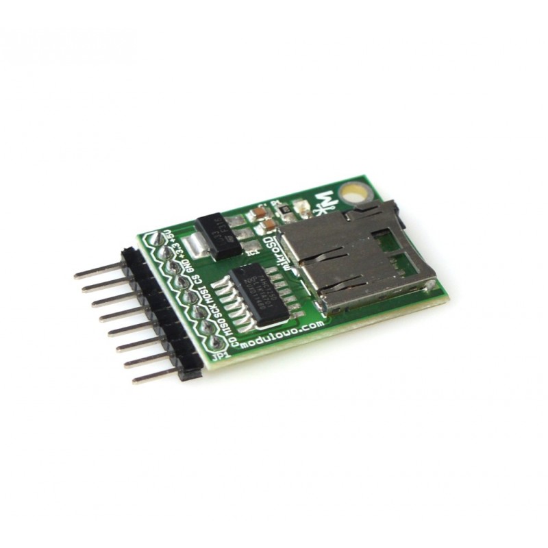 MiniSD card reader with 74HC125 chip - Kamami on-line store