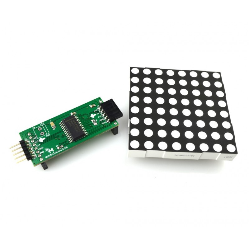 Modular LED matrix 8x8 with controller - Kamami on-line store