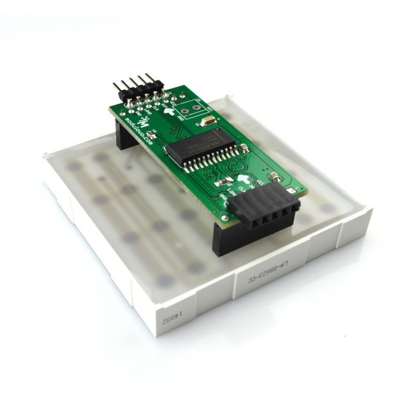 Modular LED matrix 8x8 with controller - Kamami on-line store