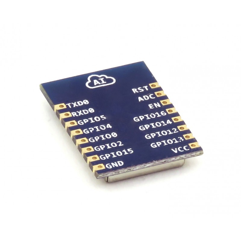 Esp 07 Wifi Module With Esp8266 And Smainsign Rainsun Antenna