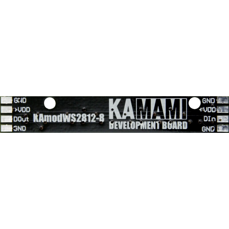 KAmodWS2812-8 - module with eight RGB WS2812 diodes - Kamami on-line store