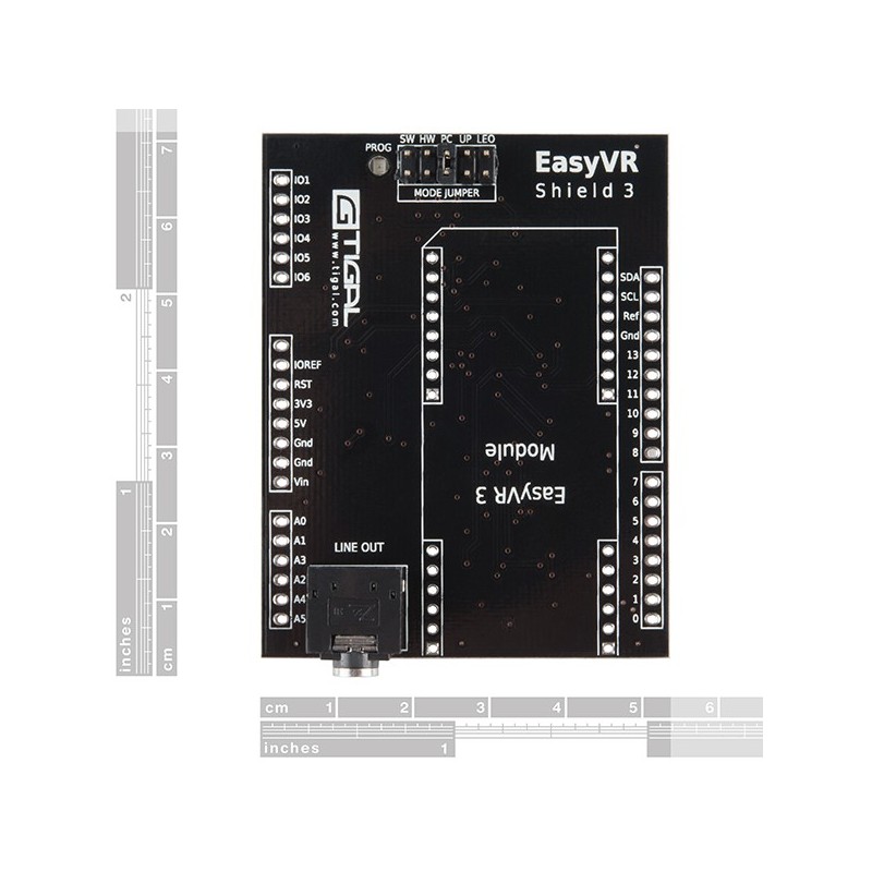 EasyVR Shield 3.0 - Voice Recognition Shield - sklep Kamami