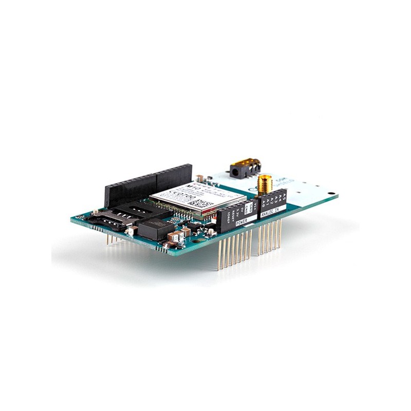 Arduino GSM Shield 2 (ze złączem SMA do zewnętrznej anteny) - sklep Kamami
