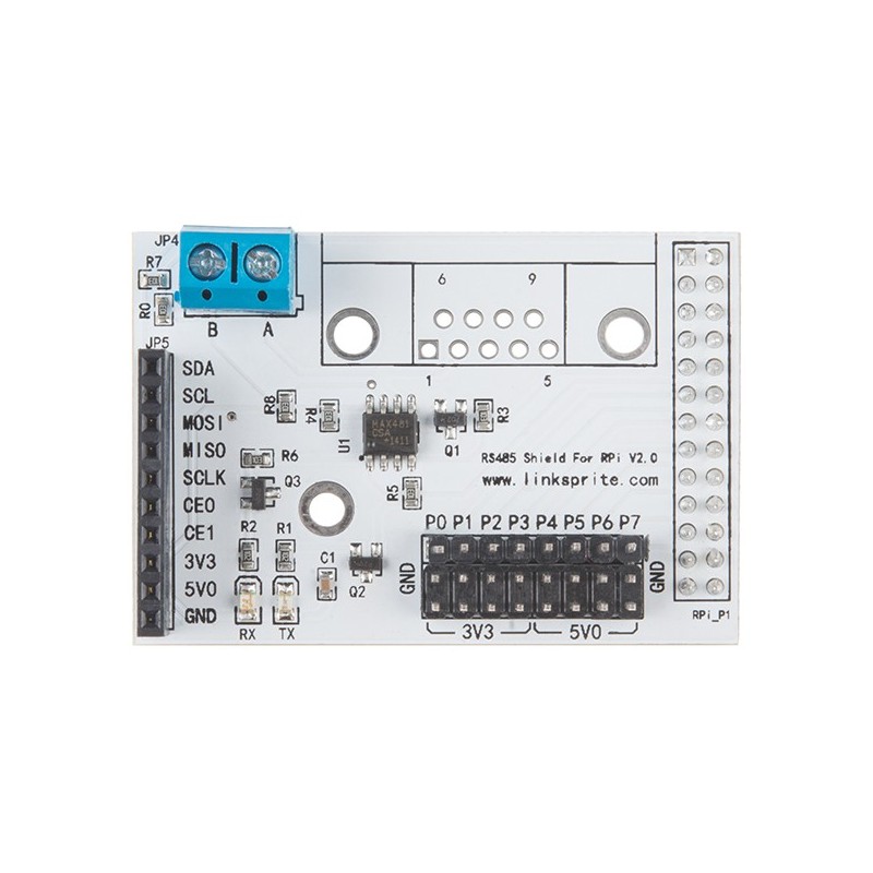 RS485 Shield V2 - module for Raspberry Pi - Kamami on-line store
