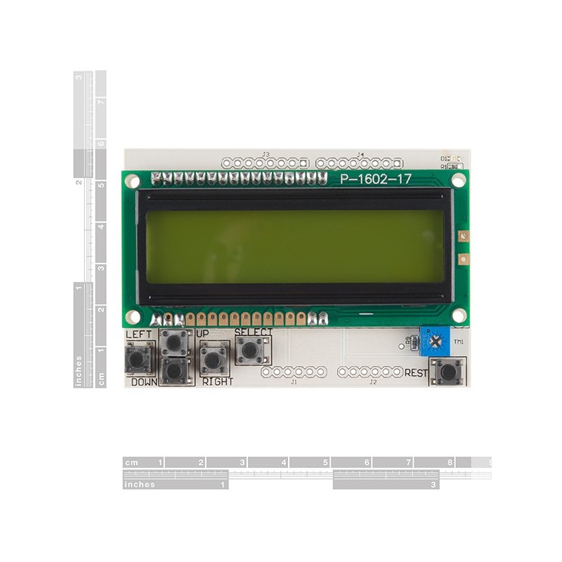 LCD Button Shield v2 - płytka z wyświetlaczem oraz przyciskami do ...