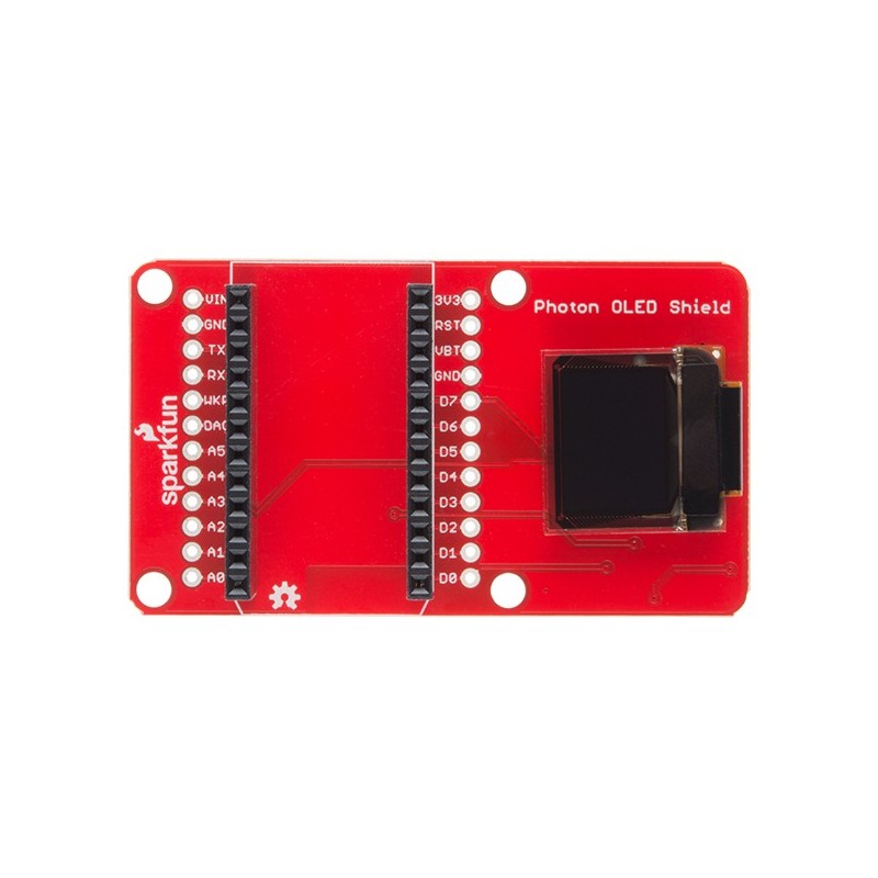SparkFun Photon Micro OLED Shield - moduł z wyświetlaczem OLED do ...