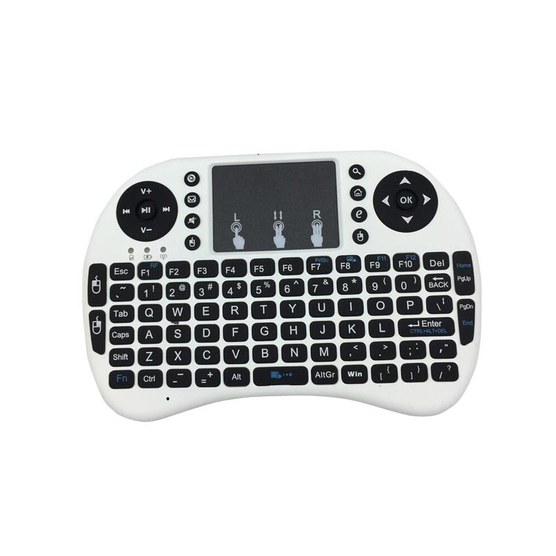 Mini Wireless Air Mouse 92-key Keyboard - WHITE - Kamami on-line store
